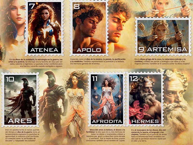 Juegos Olímpicos y mitología griega para niños y niñas